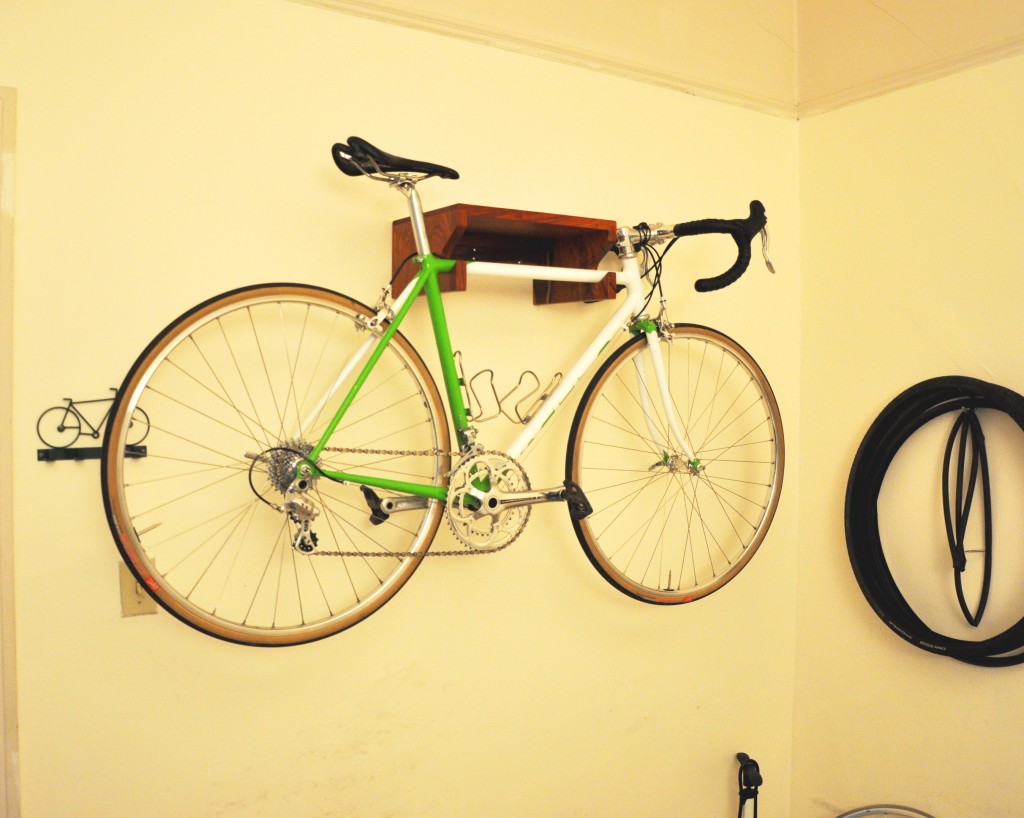 Padauk Floating Bike Rack – Zawalich Woodwork + Design